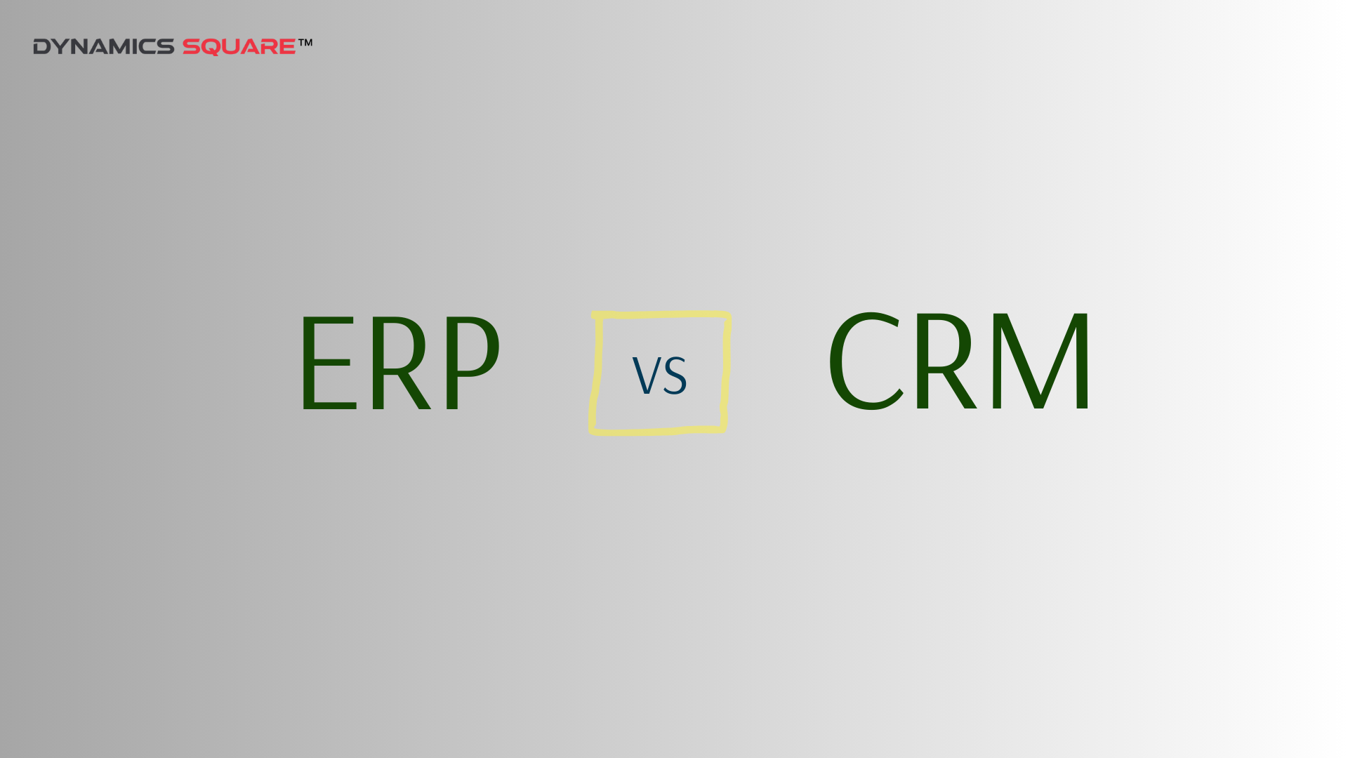 ERP vs CRM: Know the Difference b/w Them