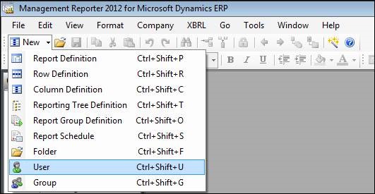 Dynamics GP Management Reporter: Create Financial report effortlessly